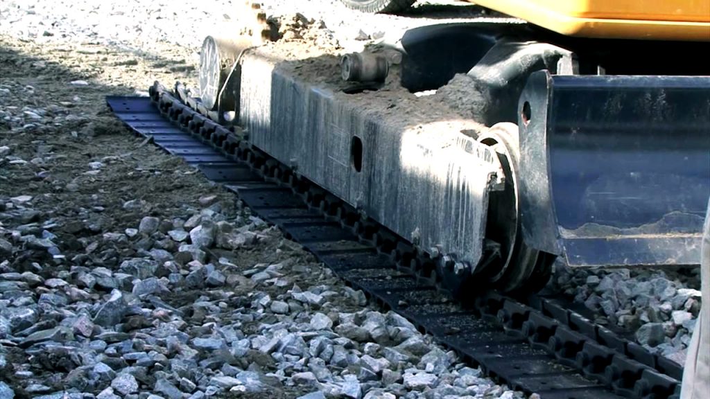 How to replace the tracks on a track excavator (and when to consider ...