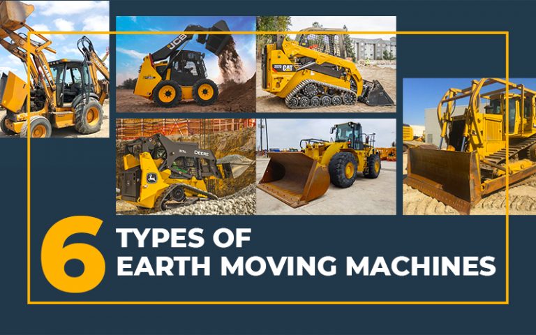 6 Types of Earth Moving Machines - Heavy Equipment Market Insights ...