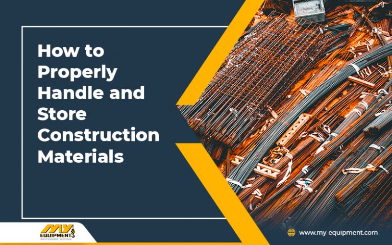 How to Properly Handle and Store Construction Materials - Heavy ...