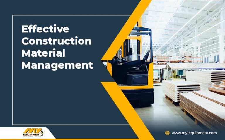 Effective Construction Material Management - Heavy Equipment Market ...