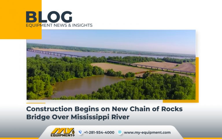 Construction Begins on New Chain of Rocks Bridge Over Mississippi River ...