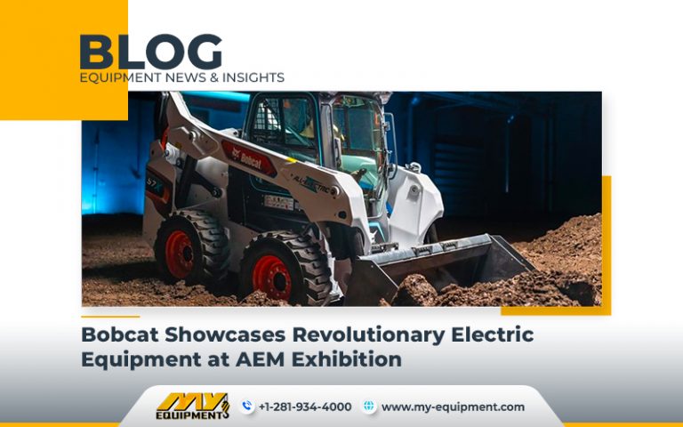 Bobcat Showcases Revolutionary Electric Equipment at AEM Exhibition - Heavy Equipment Market ...