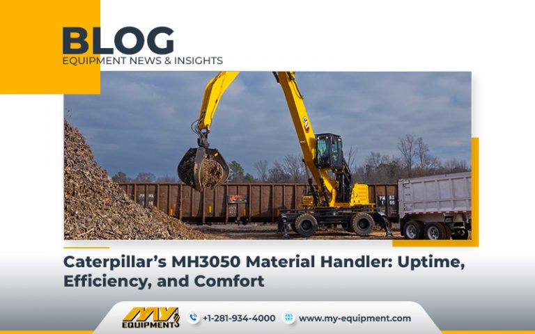 Caterpillar’s MH3050 Material Handler: Uptime, Efficiency, and Comfort - Heavy Equipment Market ...