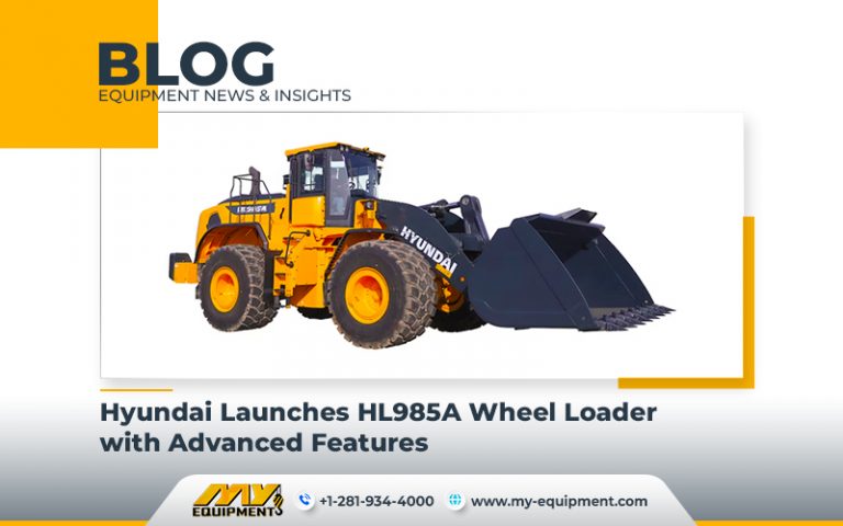 Hyundai Launches HL985A Wheel Loader with Advanced Features - Heavy ...