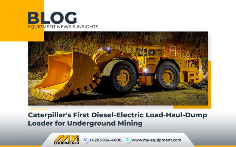 Caterpillar's First Diesel-Electric Load-Haul-Dump Loader for ...