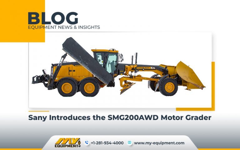 Sany Introduces the SMG200AWD Motor Grader - Heavy Equipment Market ...