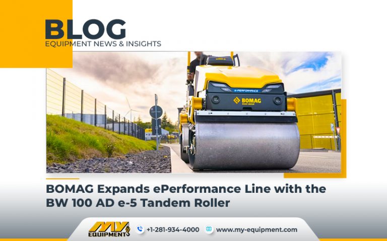 BOMAG Expands ePerformance Line with the BW 100 AD e-5 Tandem Roller - Heavy Equipment Market ...