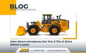 John Deere Introduces the 744 X-Tier E-Drive Wheel Loader - Heavy ...