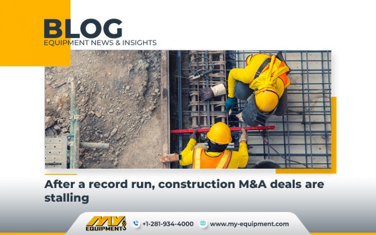 After a Record Run, Construction M&A Deals Are Stalling - Heavy ...