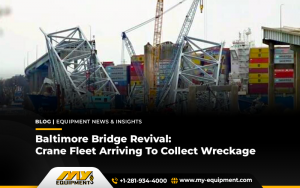 Baltimore Bridge Revival: Crane Fleet Arriving To Collect Wreckage - MY ...