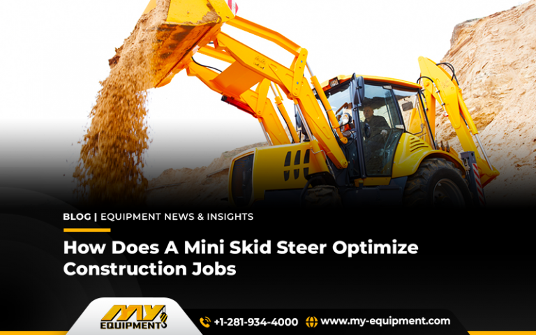 How Does A Mini Skid Steer Optimize Construction Jobs - MY-Equipment Blog