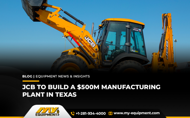 JCB To Build A $500m Manufacturing Plant in Texas - MY-Equipment Blog