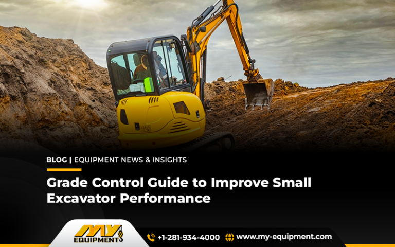 Grade Control Guide To Improve Small Excavator Performance - MY ...