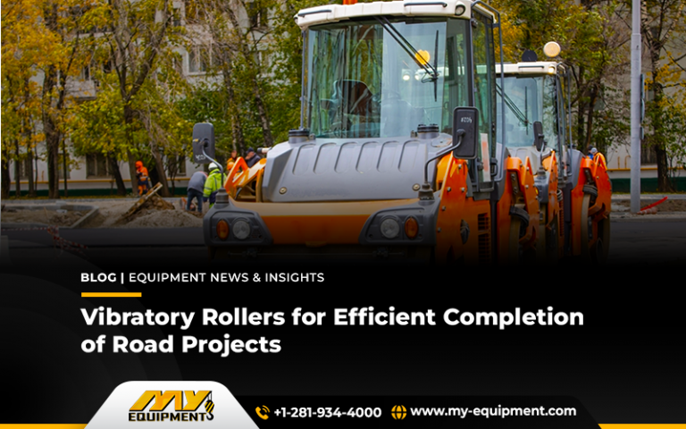 Vibratory Rollers for Efficient Completion of Road Projects - MY-Equipment Blog