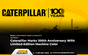 Caterpillar Marks 100th Anniversary With Limited-Edition Machine Color ...