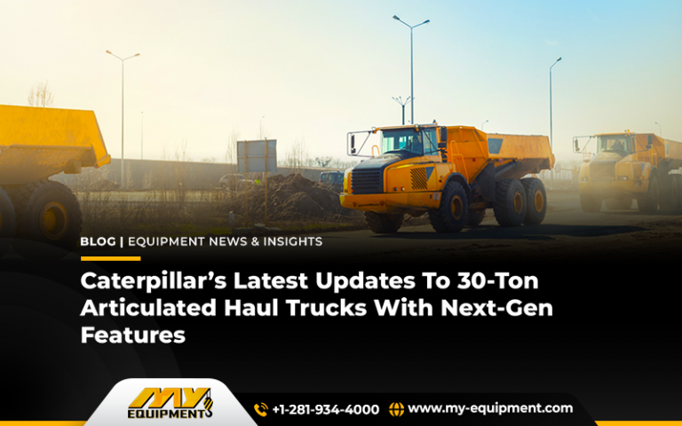 Caterpillar’s Latest Updates To 30-Ton Articulated Haul Trucks With ...