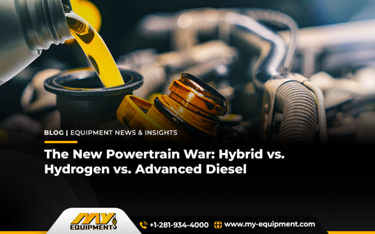 The New Powertrain War: Hybrid vs. Hydrogen vs. Advanced Diesel