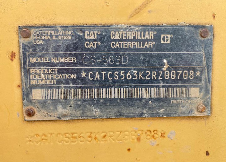 2003 Caterpillar CS563D For Sale in Houston, Texas, USA | MY-Equipment.com
