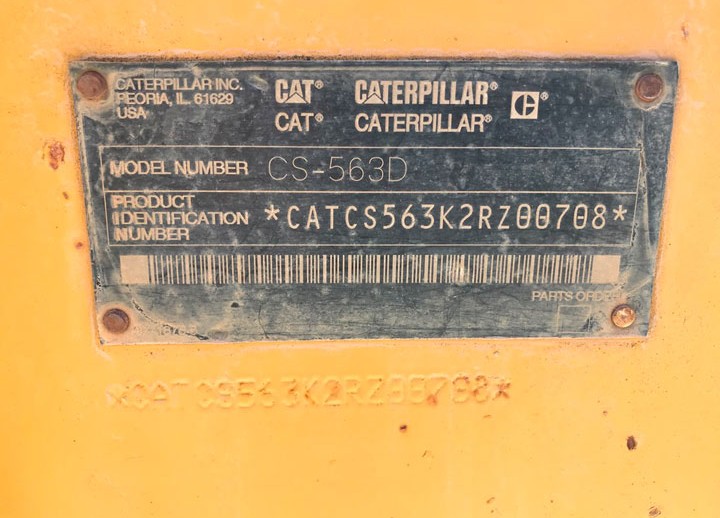2003 Caterpillar CS563D For Sale in Houston, Texas, USA | MY-Equipment.com